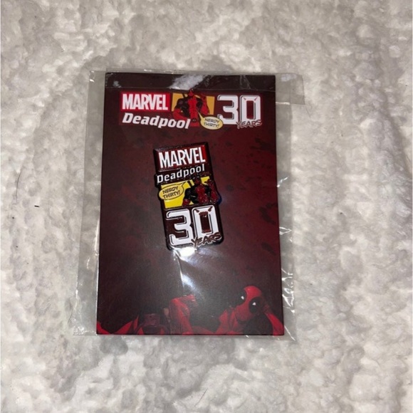 Marvel | Toys | New Marvel Comics Deadpool 3 Years Nerdy Thirty Lapel ...